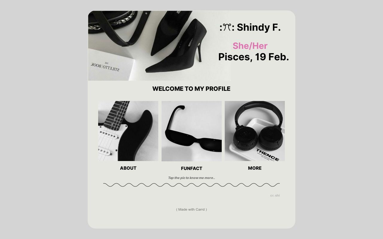 Shindy's Profile